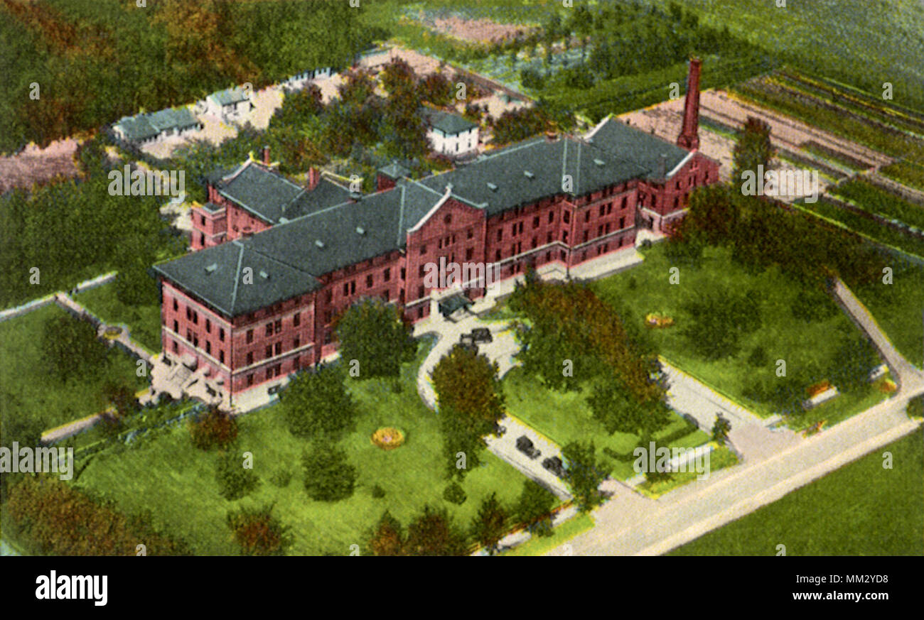 Saint Francis Hospital. Waterloo. 1930 Stock Photo - Alamy
