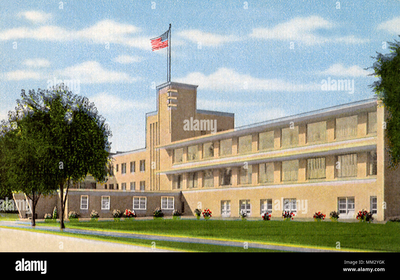 Hadley Memorial Hospital. Hays. 1952 Stock Photo - Alamy