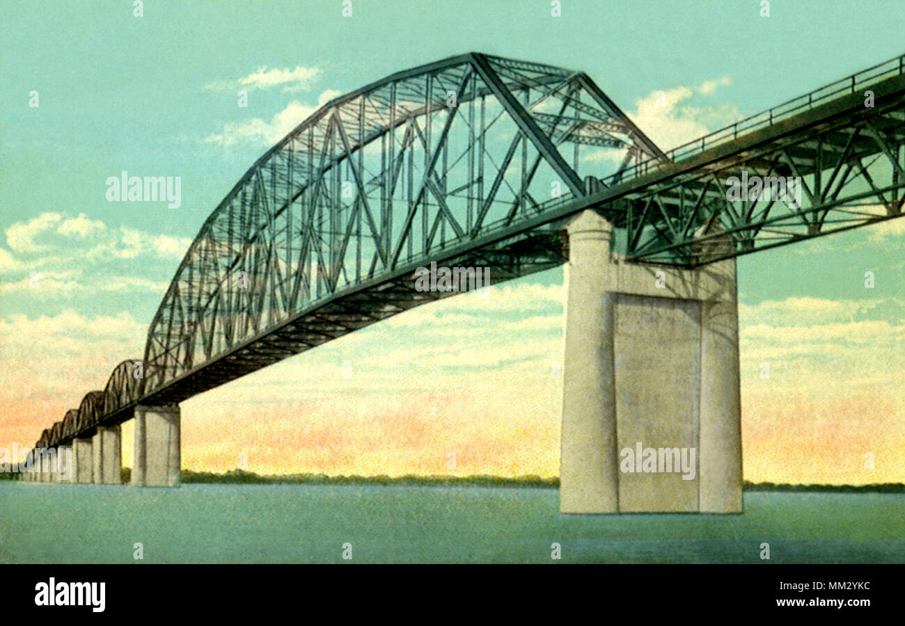 Automobile Bridge. Paducah. 1940 Stock Photo - Alamy