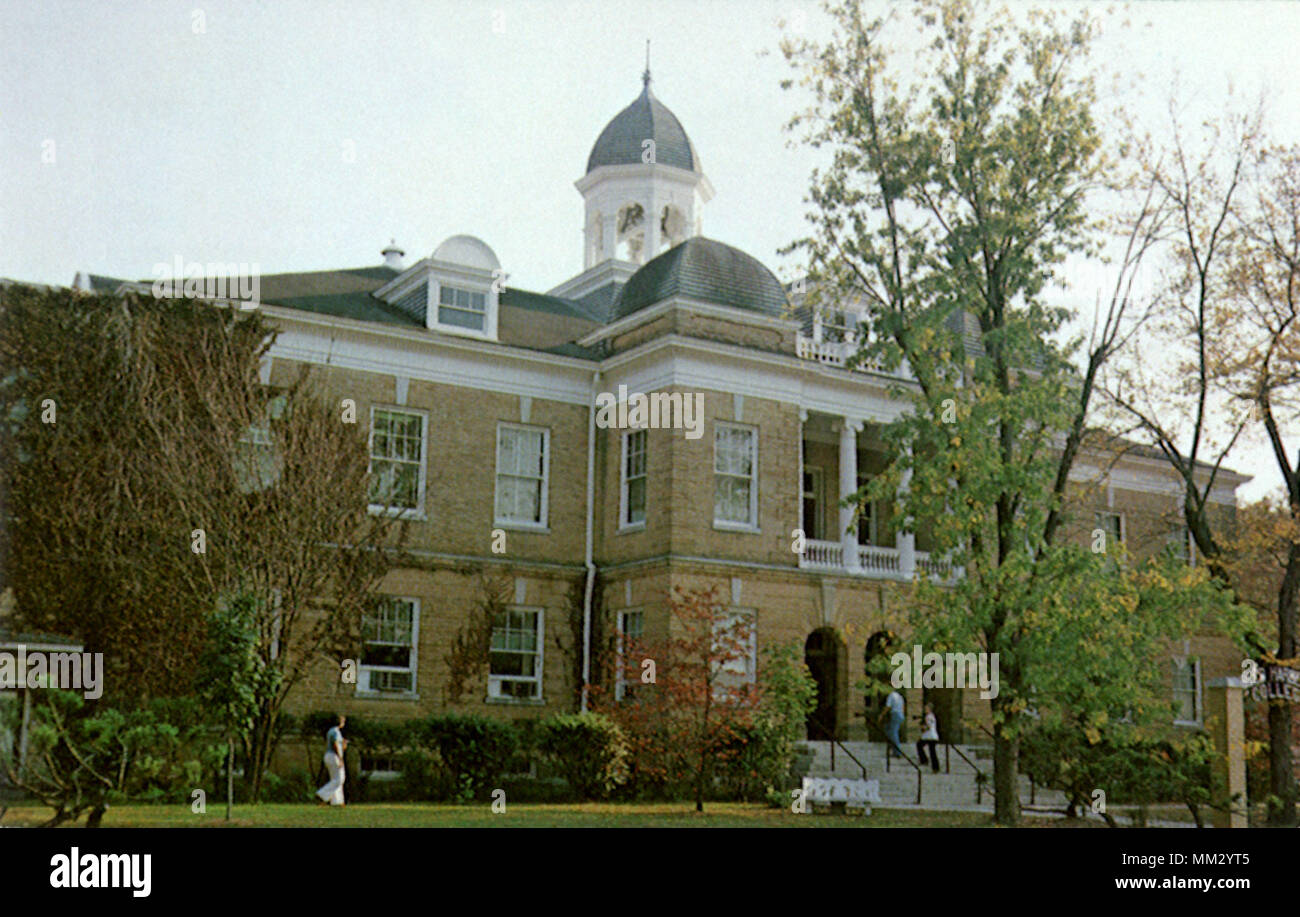 The Old Main Building. Henderson. 1950 Stock Photo - Alamy