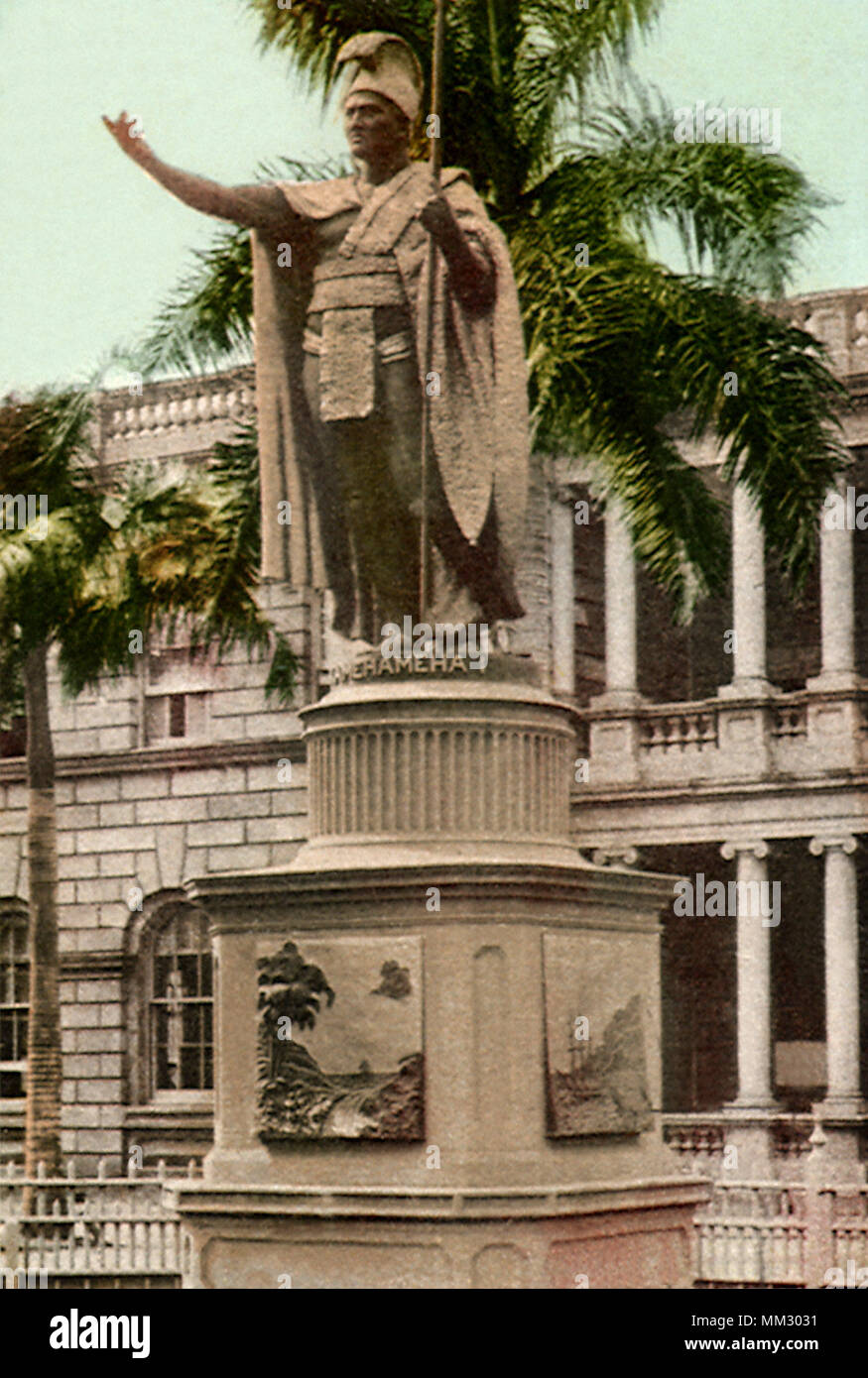 Kamehameha The First. Honolulu. 1906 Stock Photo - Alamy