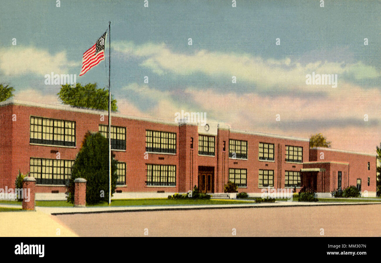 Patrick Copeland School. Hopewell. 1957 Stock Photo - Alamy