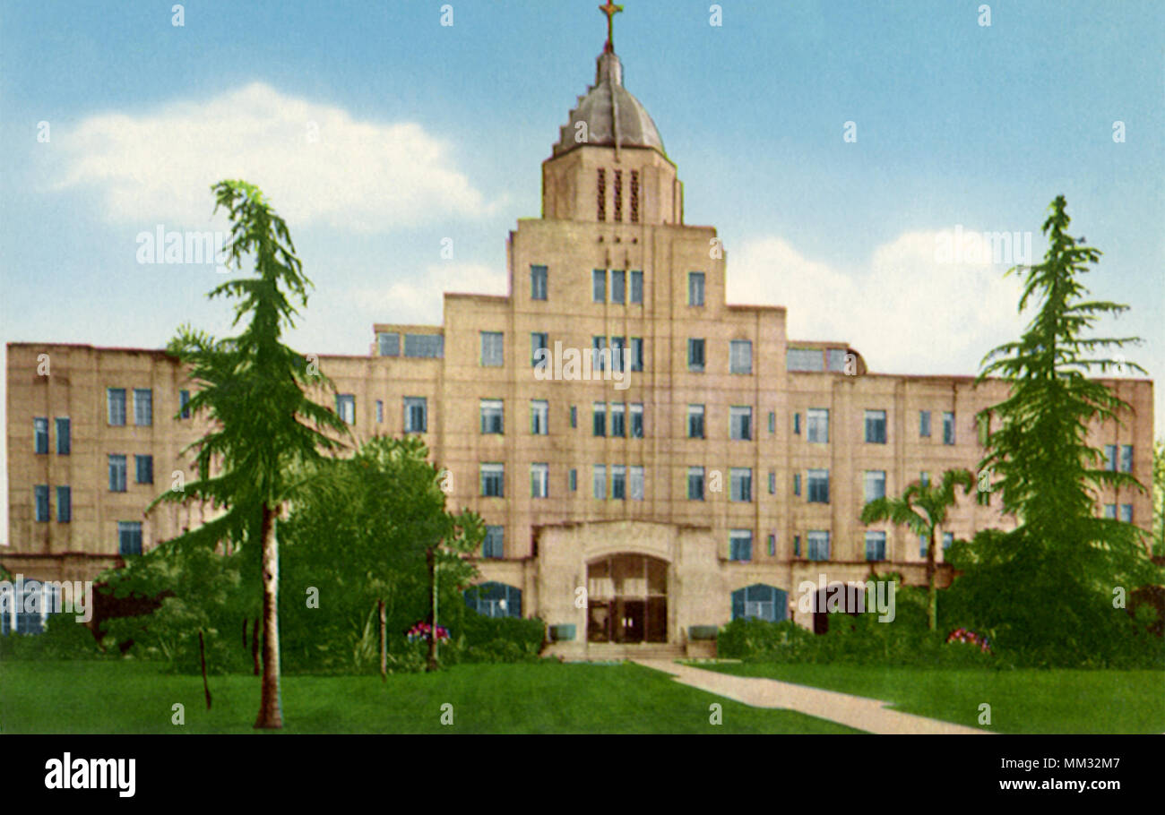 Saint Luke Hospital. Pasadena. 1960 Stock Photo - Alamy