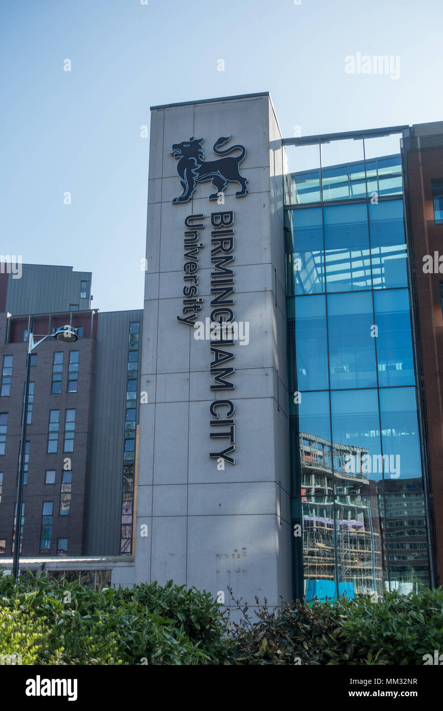 Birmingham University buildings in Birmingham city centre Stock Photo ...