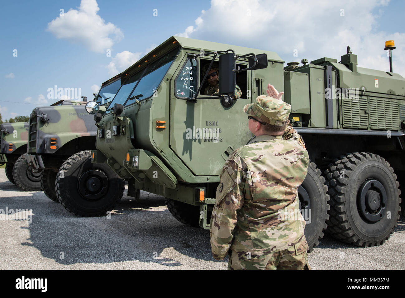 Sgt. 1st Class James Dunn, a motor transport operator with 3rd ...