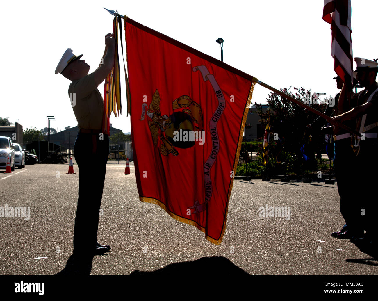 Marine air control group macg 38 hi-res stock photography and images ...