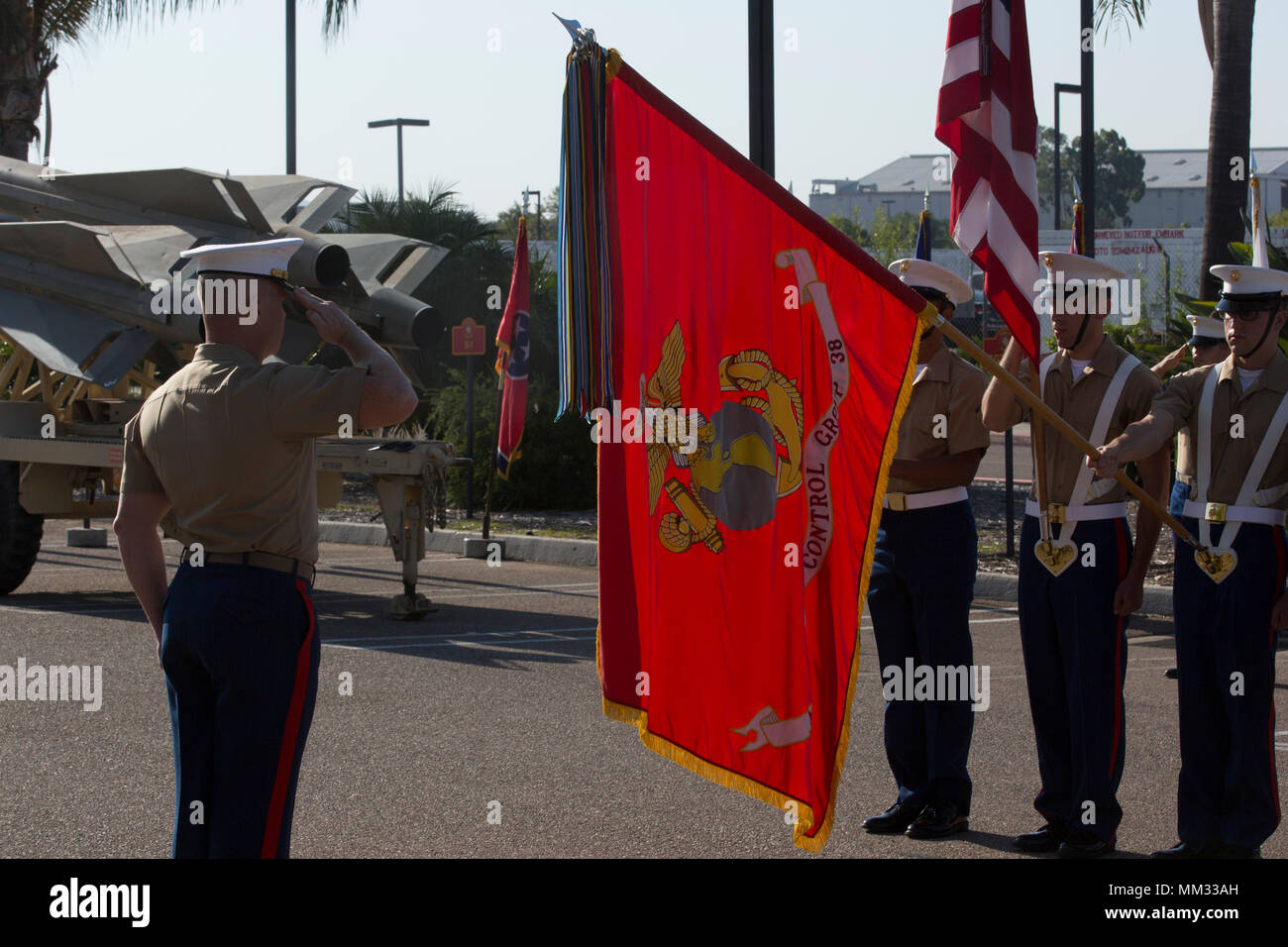 Marine air control group macg 38 hi-res stock photography and images ...