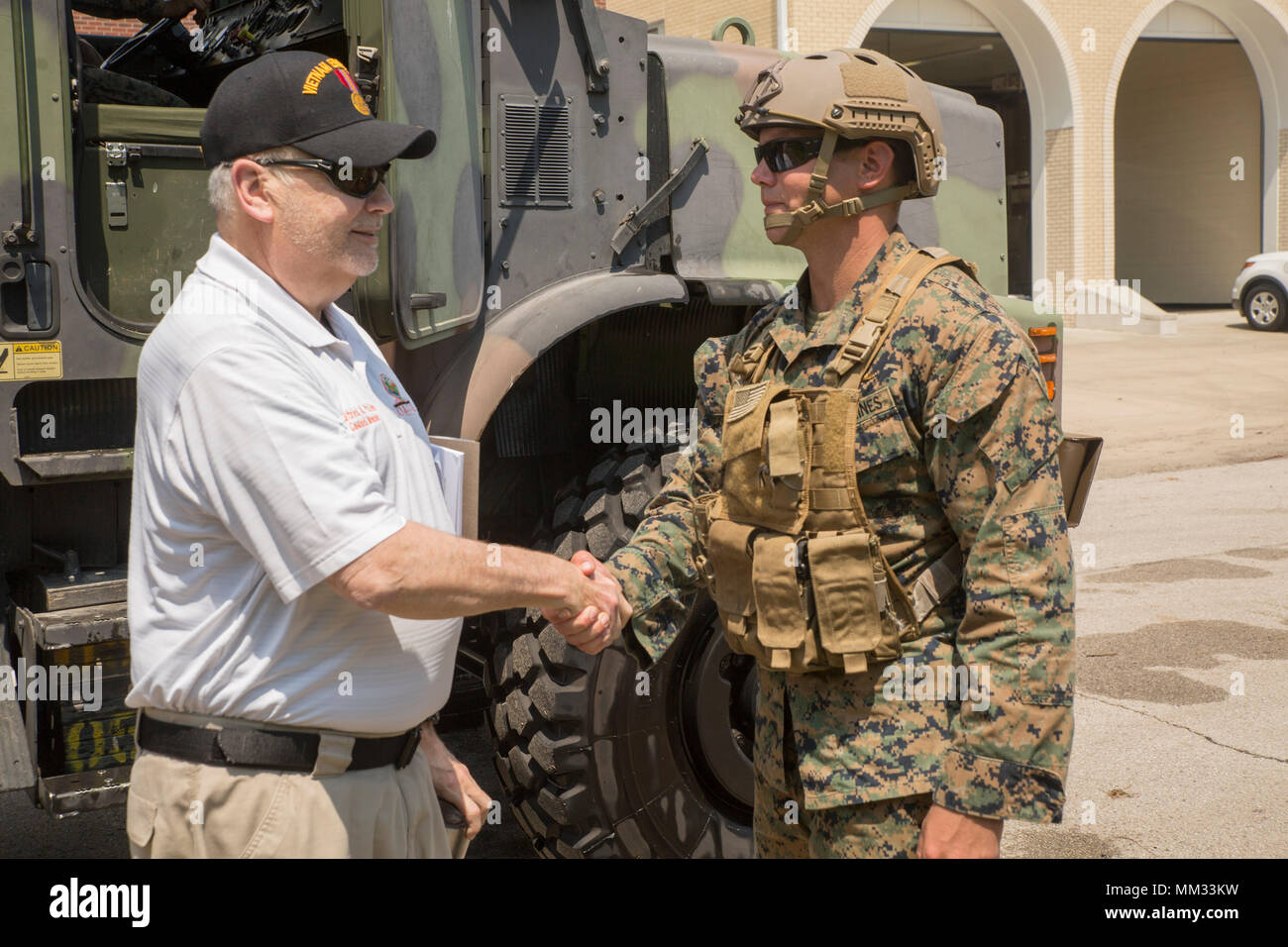 WEST ORANGE, Texas – Sgt. Austin Rusk a reconnaissance Marine team ...