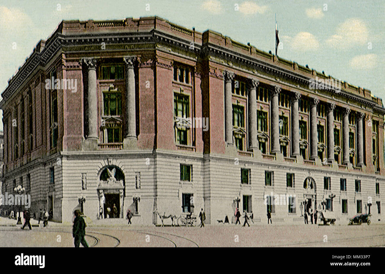 Post Office. Los Angeles. 1910 Stock Photo - Alamy
