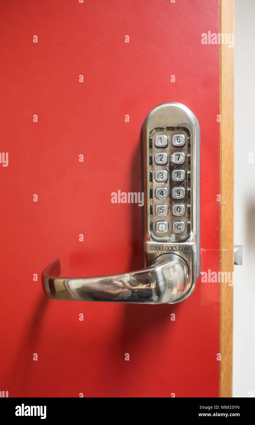 Punch key lock hi-res stock photography and images - Alamy