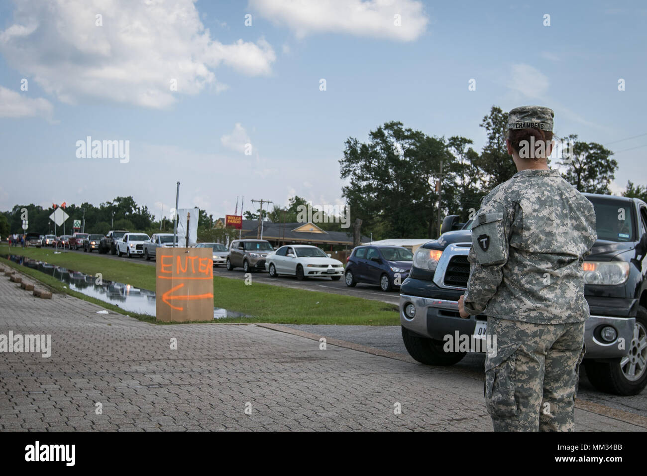 Sgt. Desire Chambers, a motor transport operator assigned to 949th ...