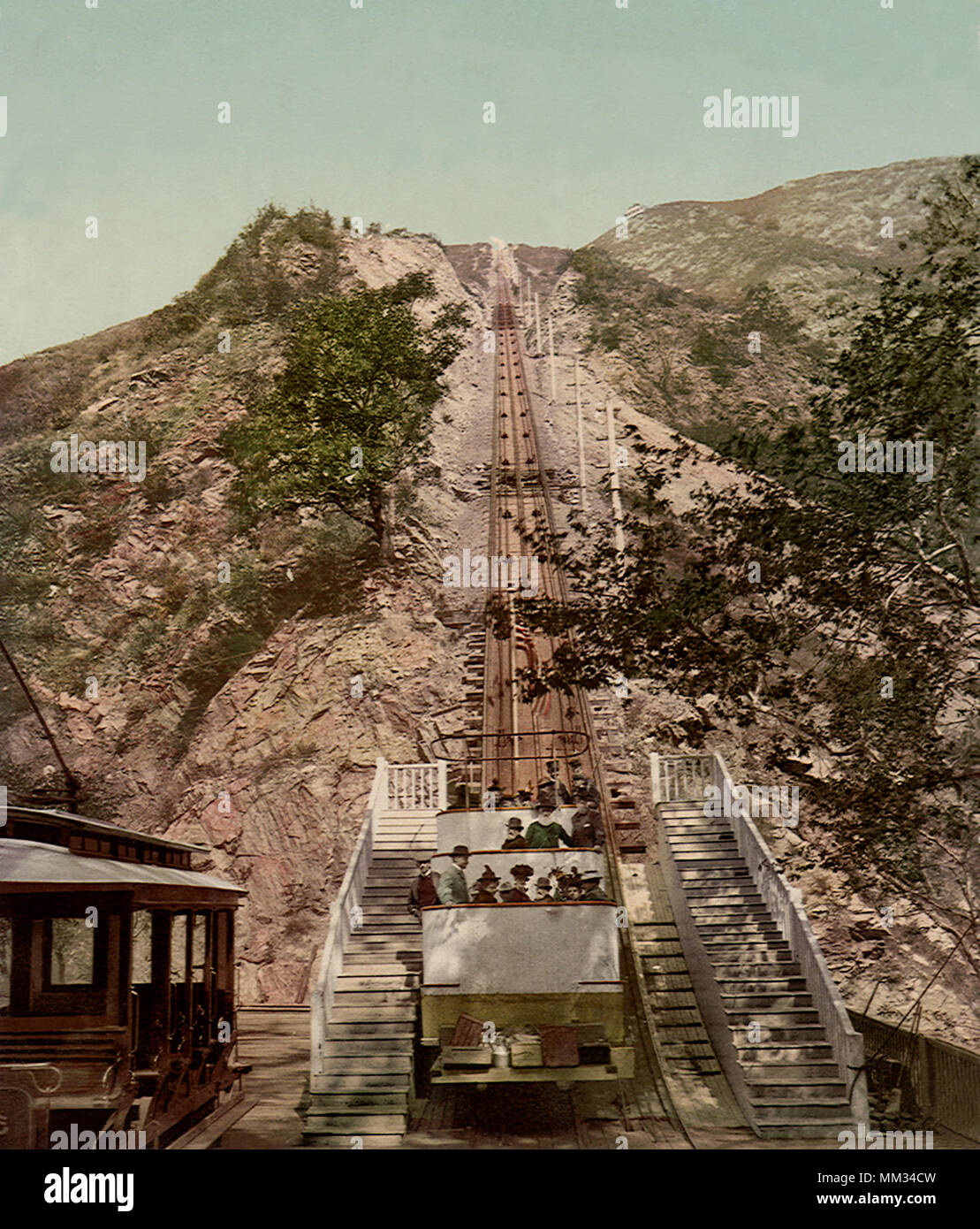 Scenic Railway. Mount Tamalpais. 1910 Stock Photo - Alamy Scenic Railway. Mount Tamalpais. 1910 Stock Photo - Alamy
