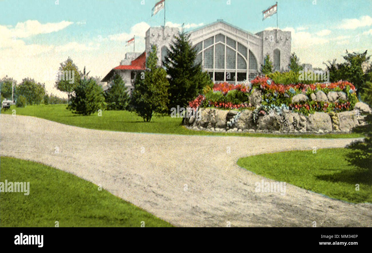Dance Pavilion. Bob-Lo-Island. 1920 Stock Photo - Alamy