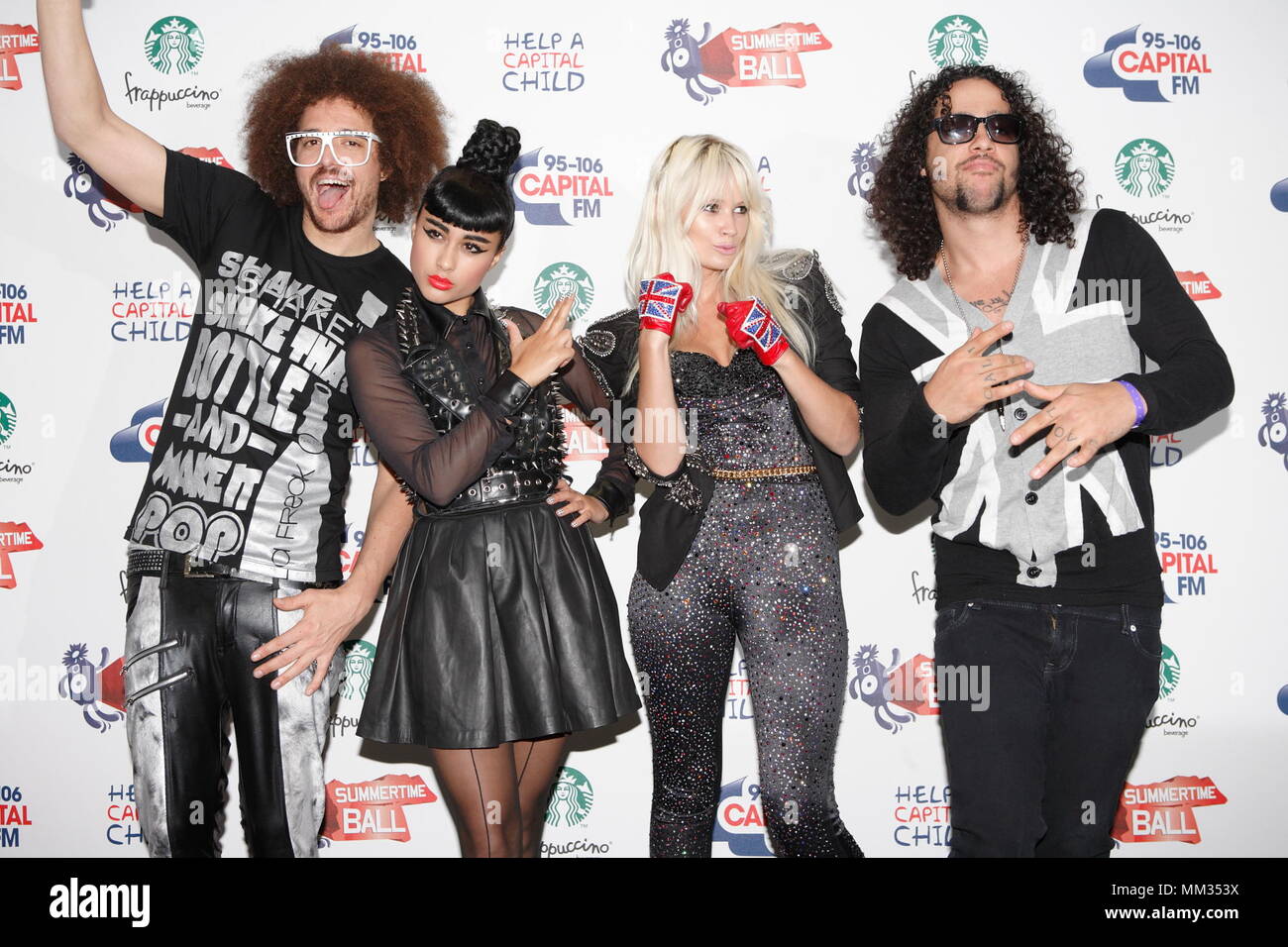Redfoo and sky blu of lmfao hi-res stock photography and images - Alamy