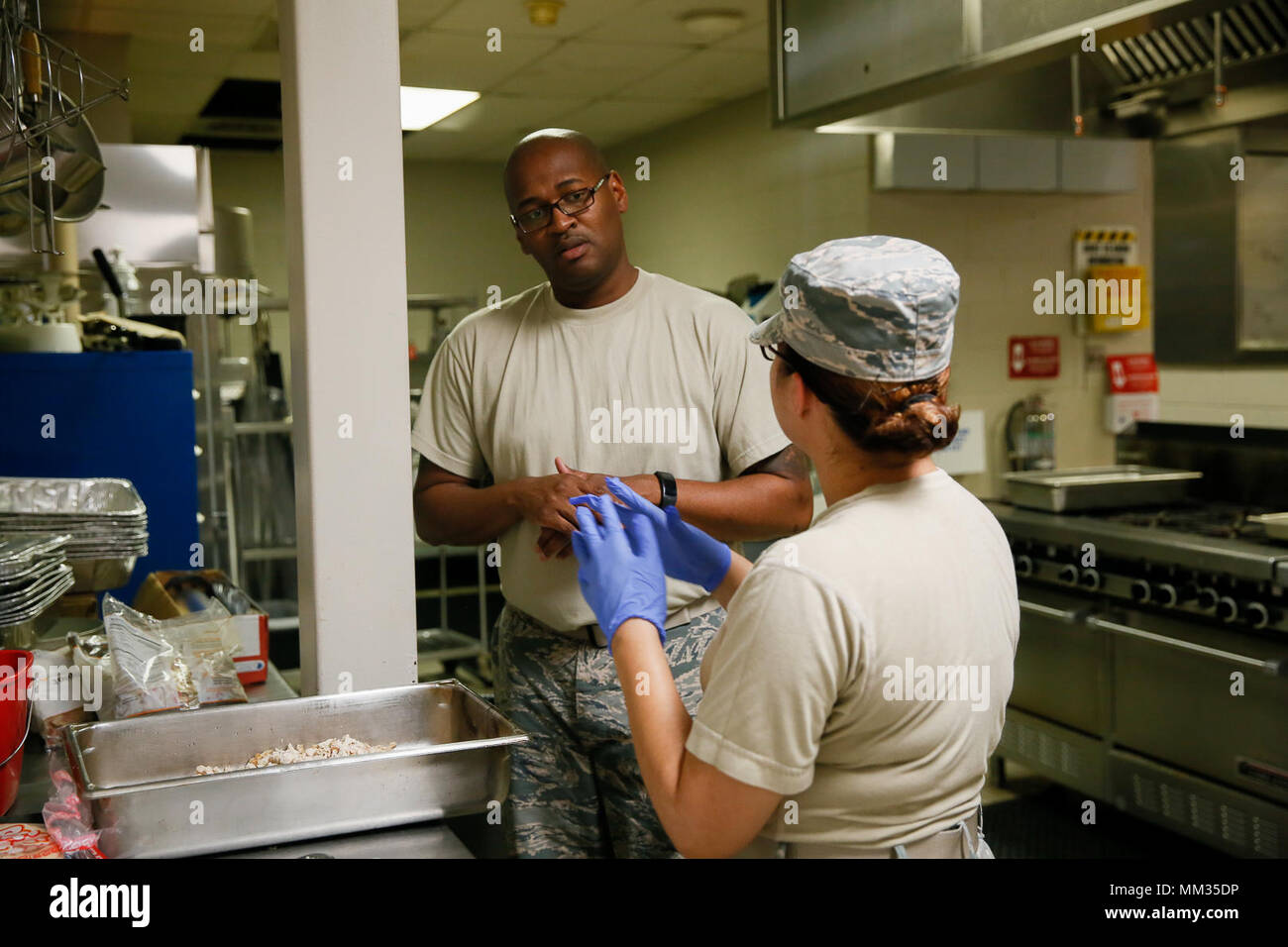 Master Sgt. David Williams III, the 147th Force Support Squadron dining ...
