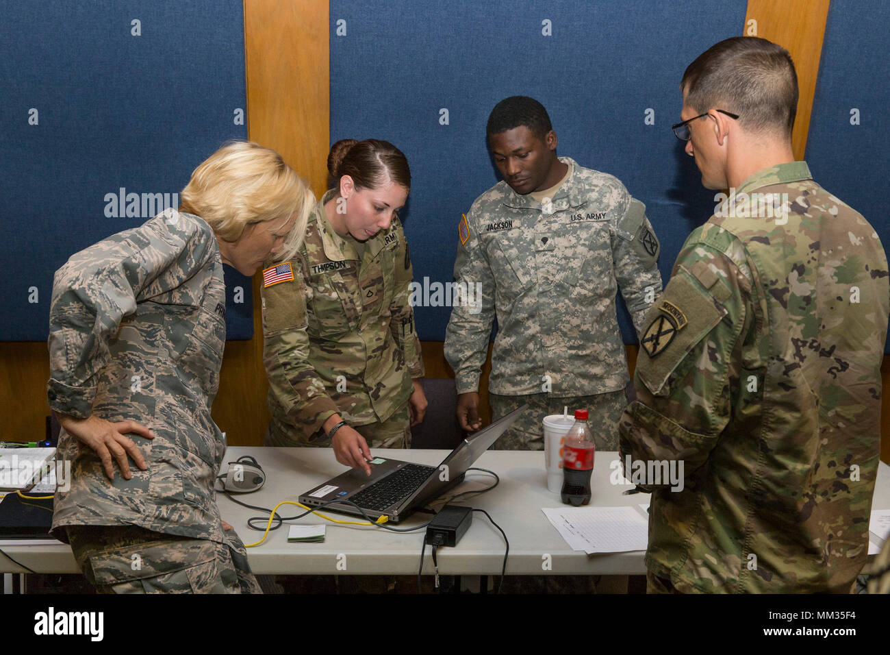 Brig. Gen. Heather L. Pringle, left, 502nd Air Base Wing and Joint Base ...