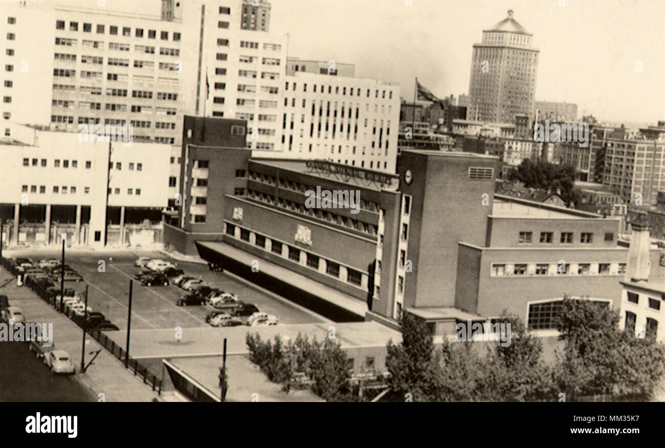 View of Buildings. Montreal. 1960 Stock Photo - Alamy