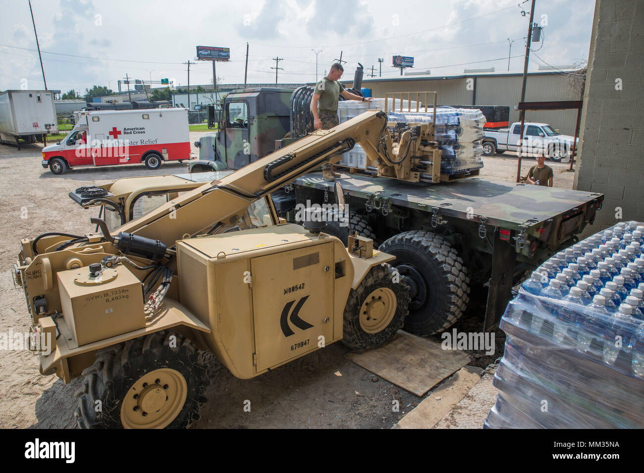 BEAUMONT, Texas – Marine Corps Sgt. Ben Tomerlin, a platoon sergeant ...