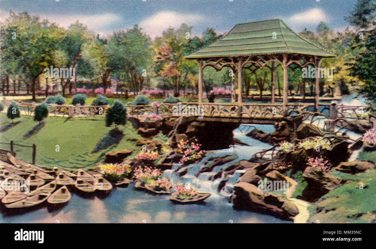 Lafontaine Park. Montreal. 1930 Stock Photo - Alamy