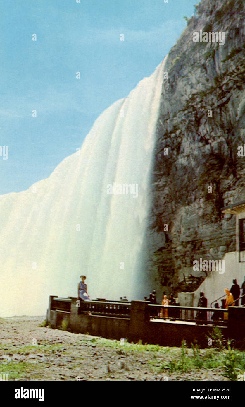 Table Rock Observation Table. Niagara. 1960 Stock Photo - Alamy