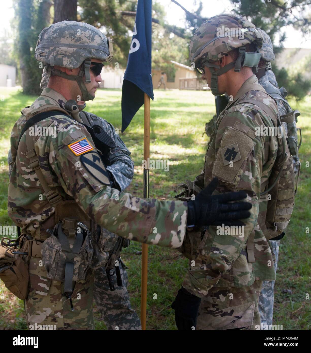 Staff Sgt. Broc Hornaday, a platoon sergeant in Charlie Company, 1st ...