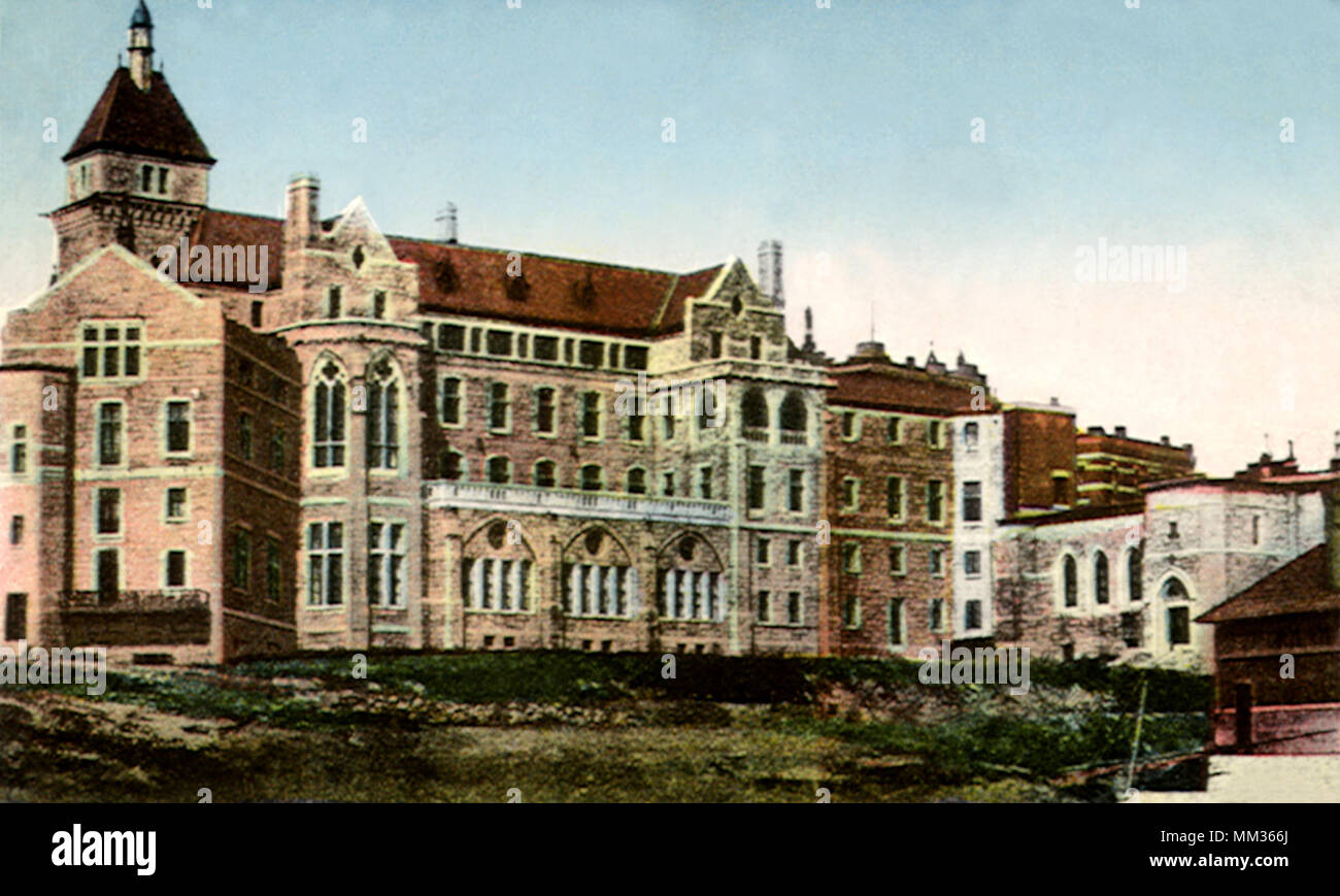 Bishops Palace. Sherbrooke. 1920 Stock Photo - Alamy