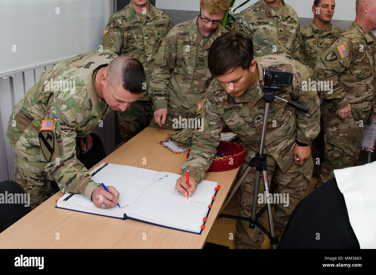 Battle Group Poland engineer Soldiers were recognized for their ...