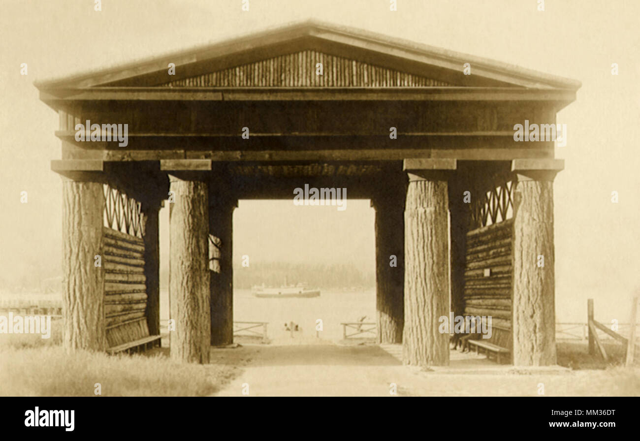 Lumbermans Arch. Vancouver. 1922 Stock Photo - Alamy