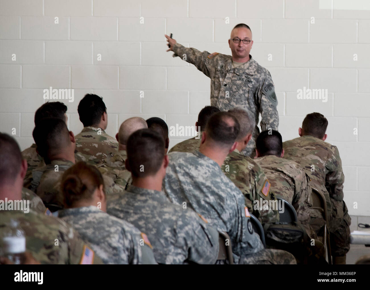Chaplain (Lt. Col.) Jim Staggers, 38th Infantry Division Chaplain ...