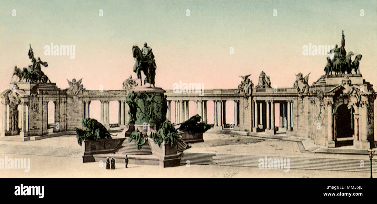 Kaiser Wilhelm Monument. Berlin. 1904 Stock Photo - Alamy