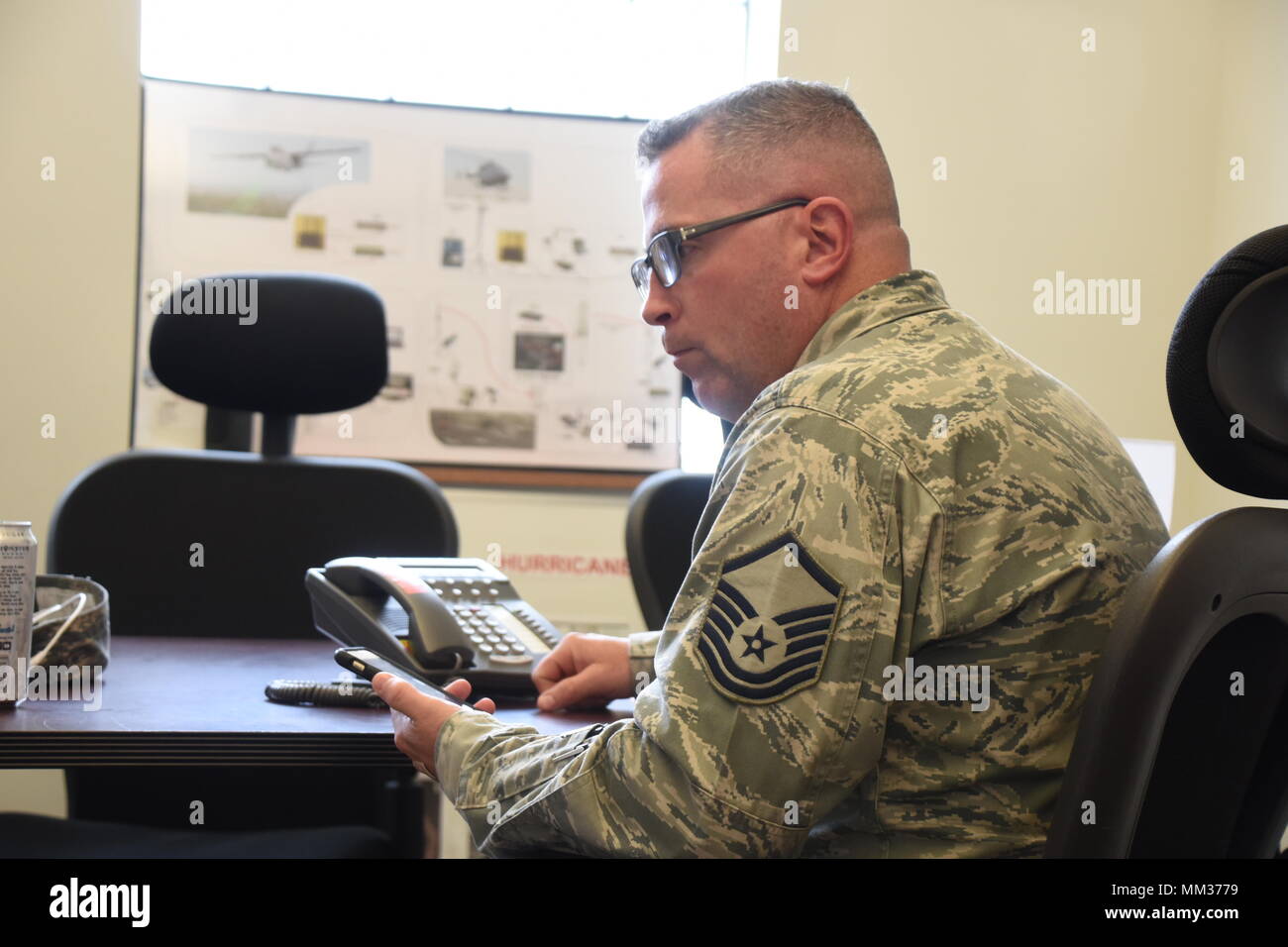Master Sgt. John Gray, 161st Intelligence Squadron, Kansas Air National ...
