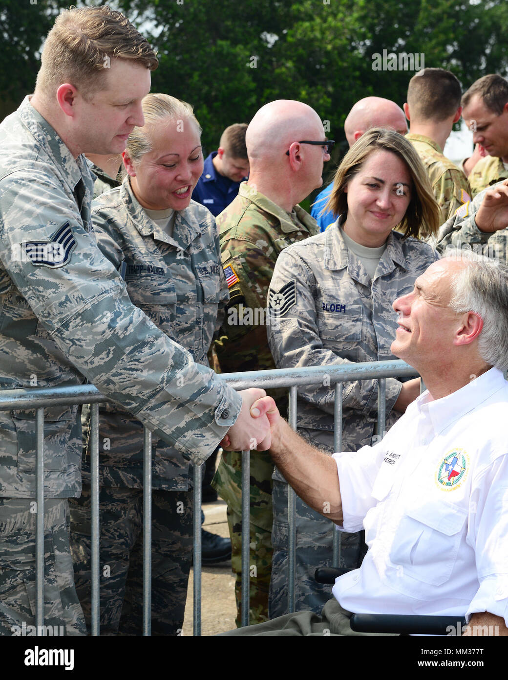 Greg abbott harvey hurricane hi-res stock photography and images - Alamy