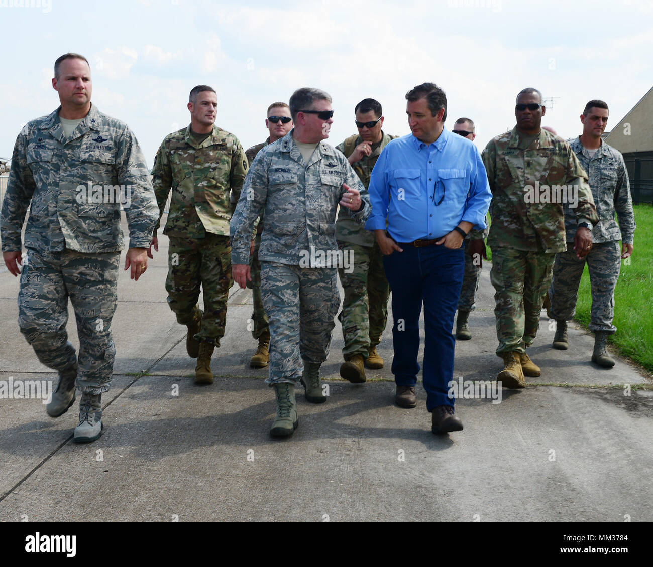 U.S. Senator Ted Cruz and Maj. Gen. John Nichols, Texas Adjutant ...