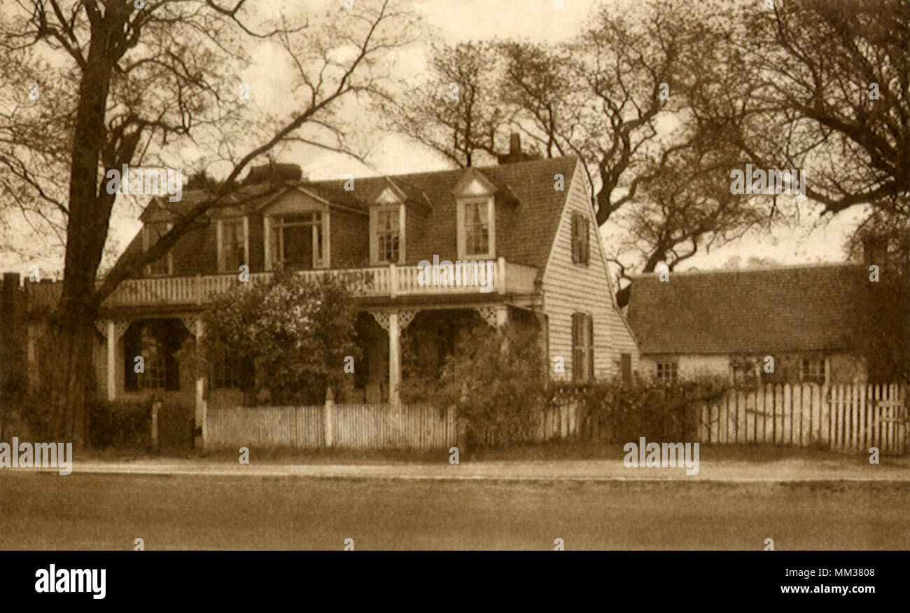 Audrey House. Williamsburg. 1930 Stock Photo - Alamy