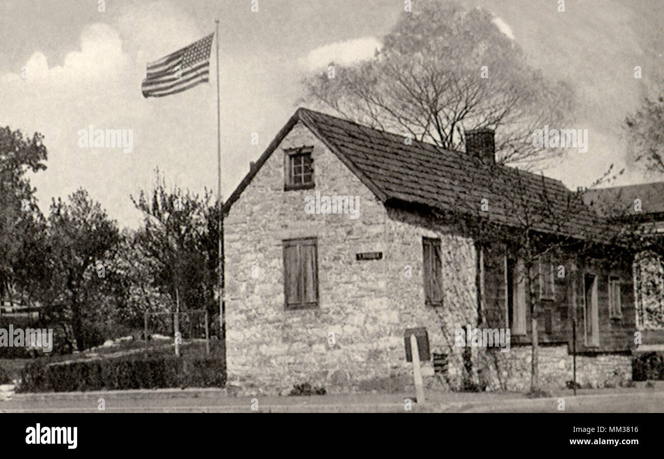 Washingtons Headquarters. Winchester. 1930 Stock Photo - Alamy