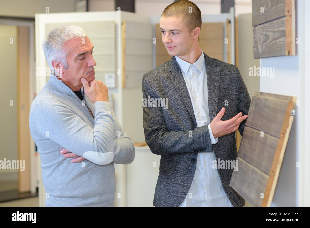 Customer contemplate hi-res stock photography and images - Alamy