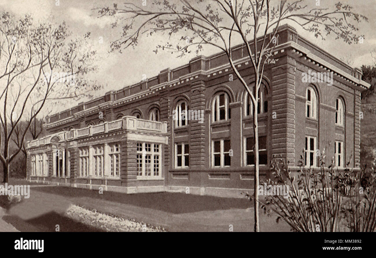 Hale Baths. Hot Springs. 1915 Stock Photo - Alamy