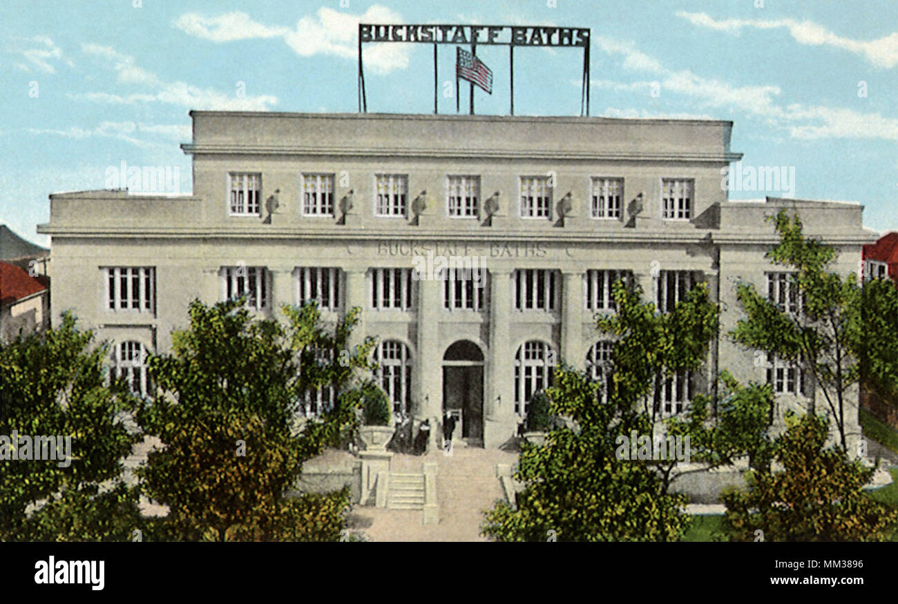 Buckstaff Baths. Hot Springs. 1920 Stock Photo - Alamy