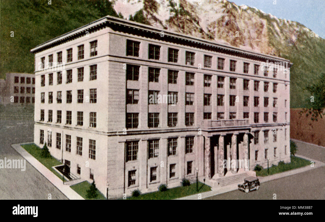Alaska Capitol Building. Juneau. 1920 Stock Photo - Alamy