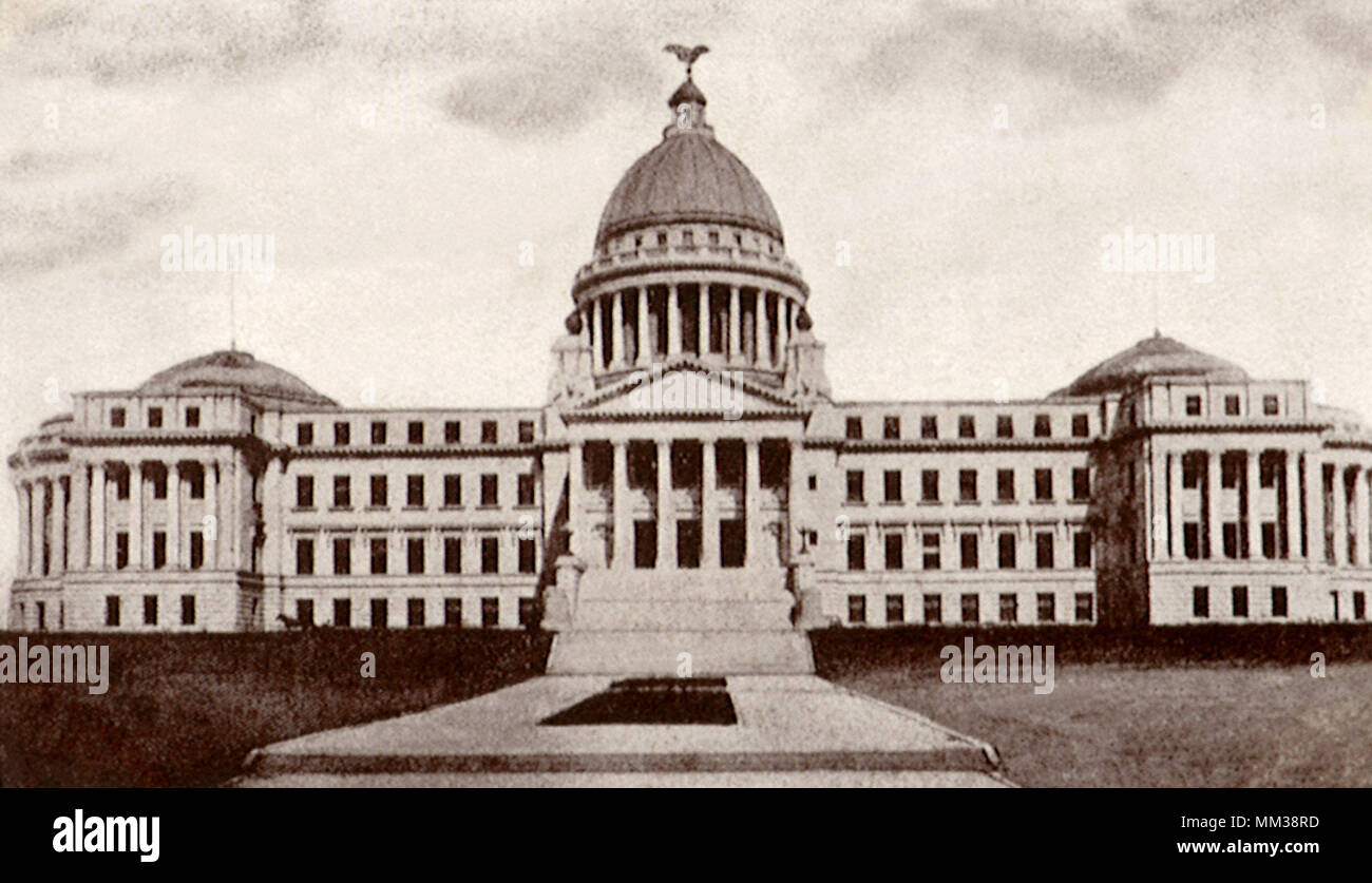 State Capitol Building. Jackson. 1930 Stock Photo - Alamy