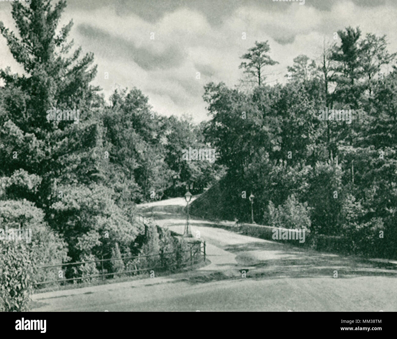 Cascadilla Bridge. Ithaca. 1907 Stock Photo - Alamy