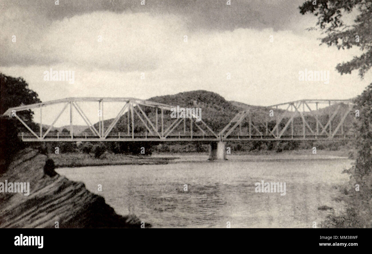 New York-Pennsylvania Bridge. Hancock. 1941 Stock Photo - Alamy
