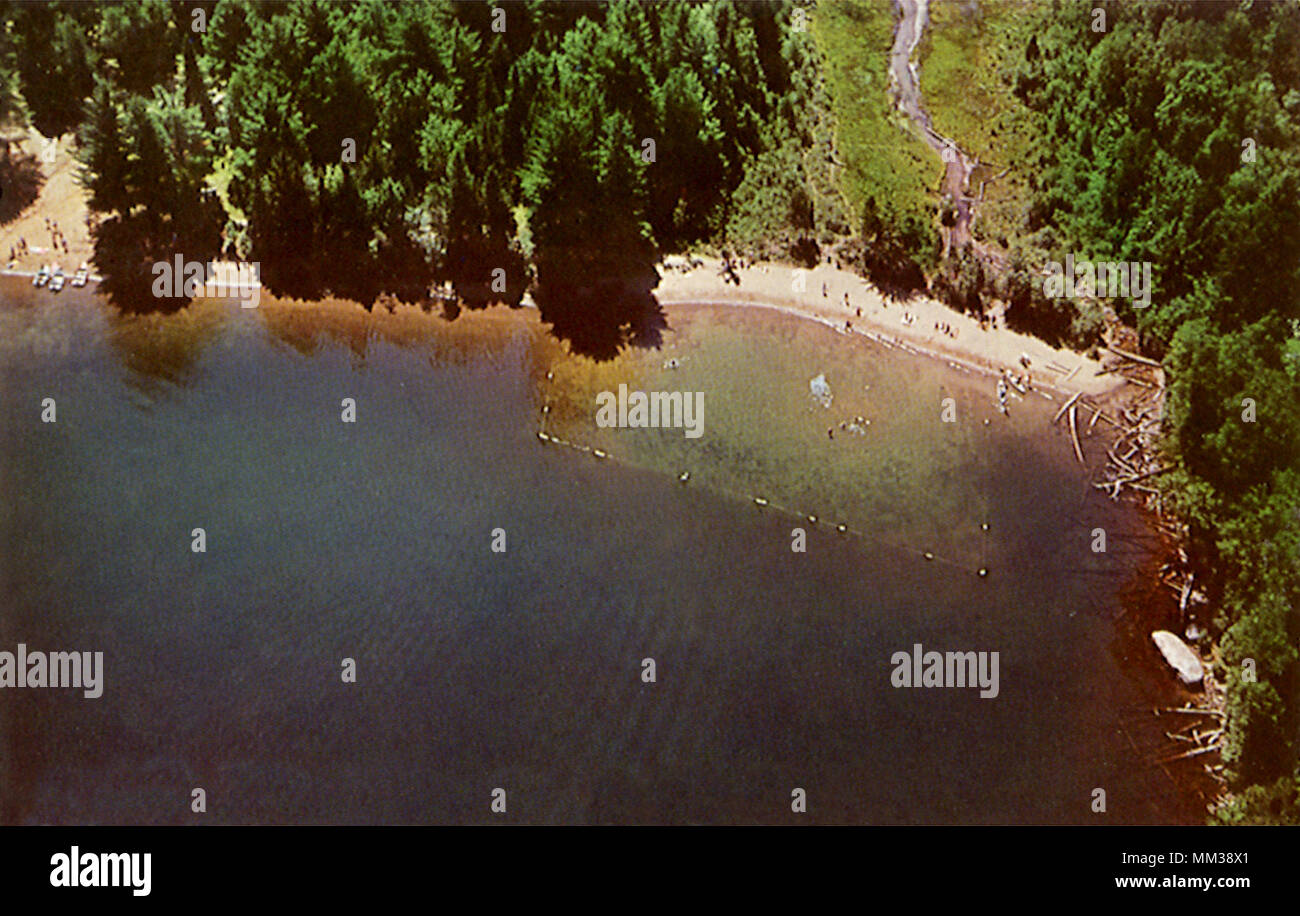 Eighth Lake Campsite. Inlet.1964 Stock Photo - Alamy