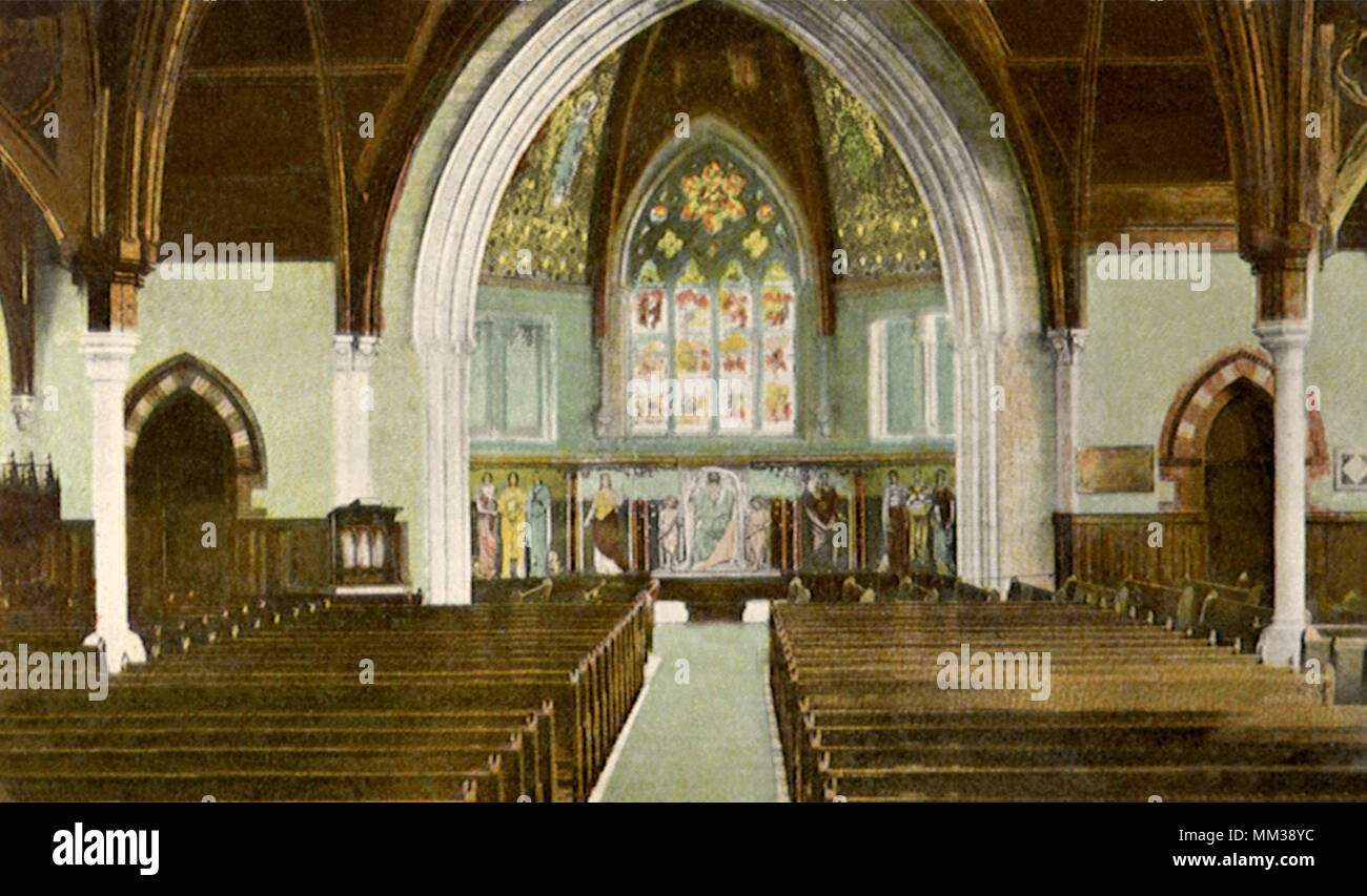 Cornell University Sage Chapel. Ithaca. 1910 Stock Photo - Alamy