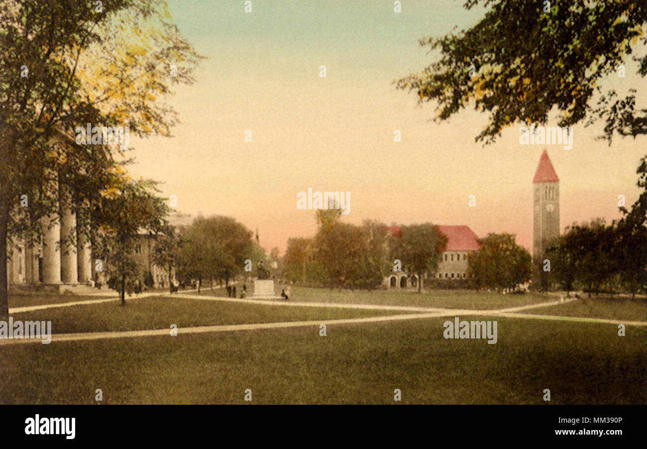 Cornell University Campus. Ithaca. 1937 Stock Photo - Alamy