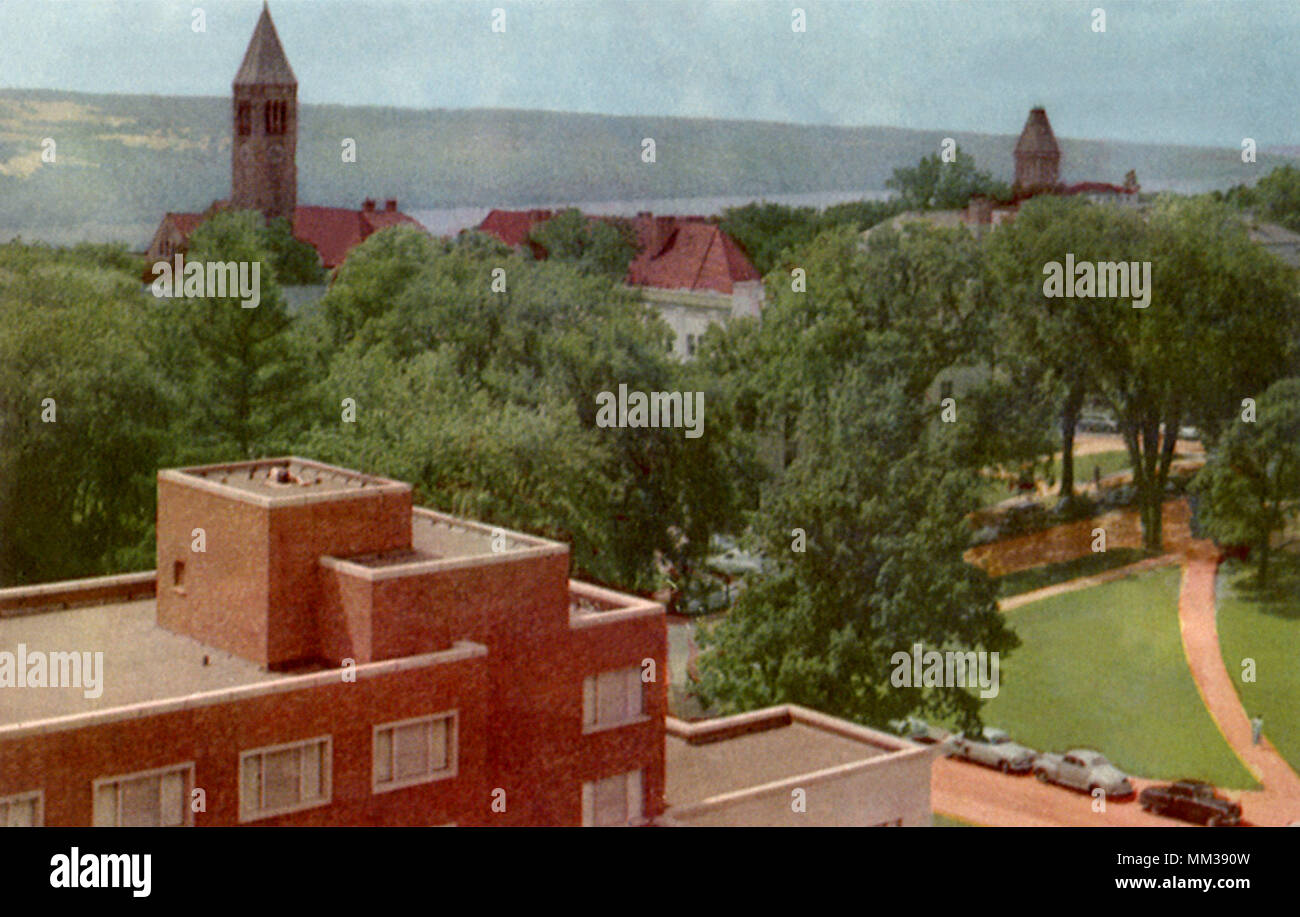 Cornell University Campus. Ithaca. 1960 Stock Photo - Alamy Cornell University Campus. Ithaca. 1960 Stock Photo - Alamy