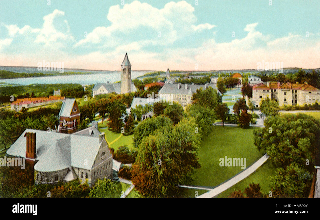 Cornell University Campus. Ithaca. 1920 Stock Photo - Alamy Cornell University Campus. Ithaca. 1920 Stock Photo - Alamy