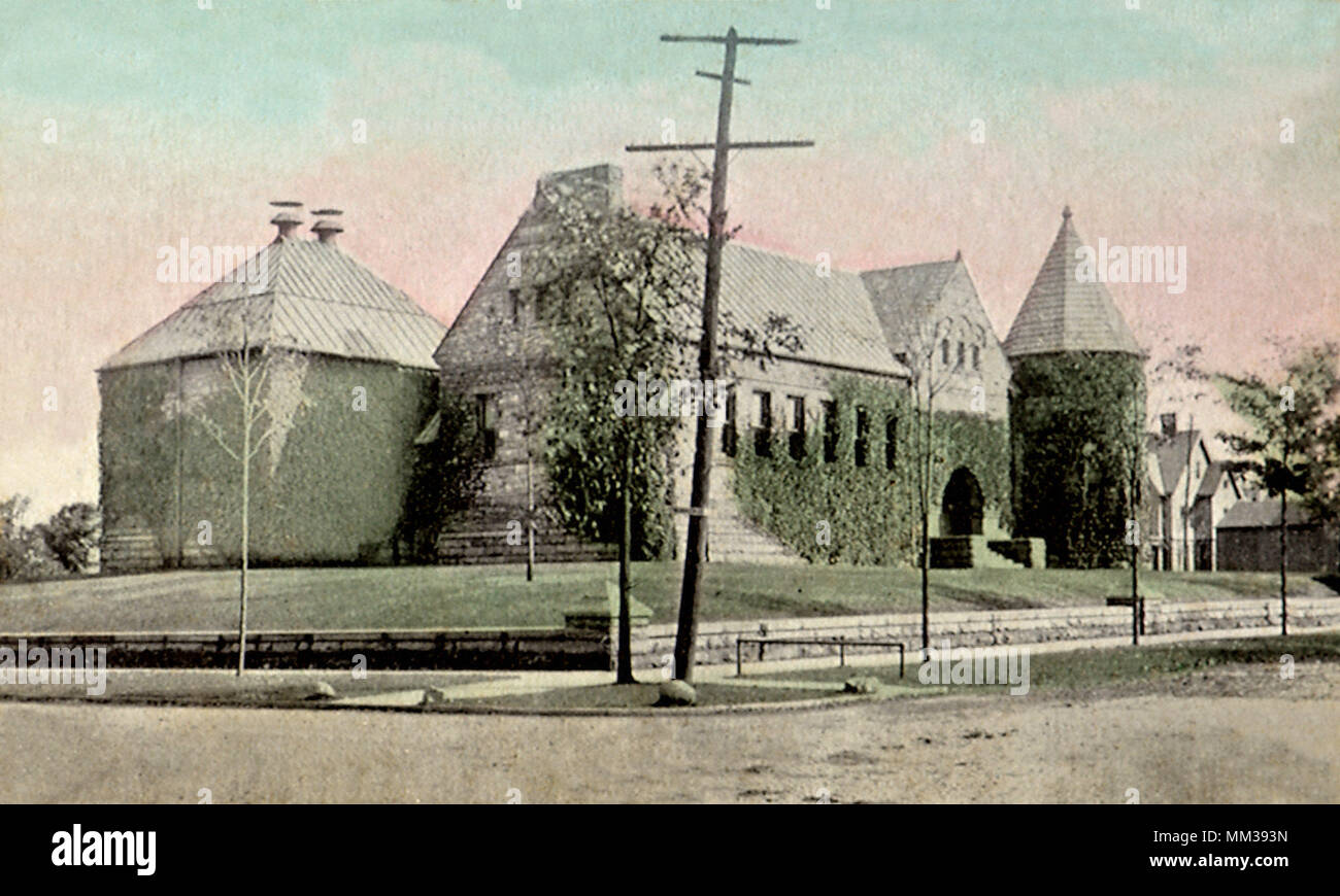 Library & Museum. Jamestown. 1910 Stock Photo - Alamy