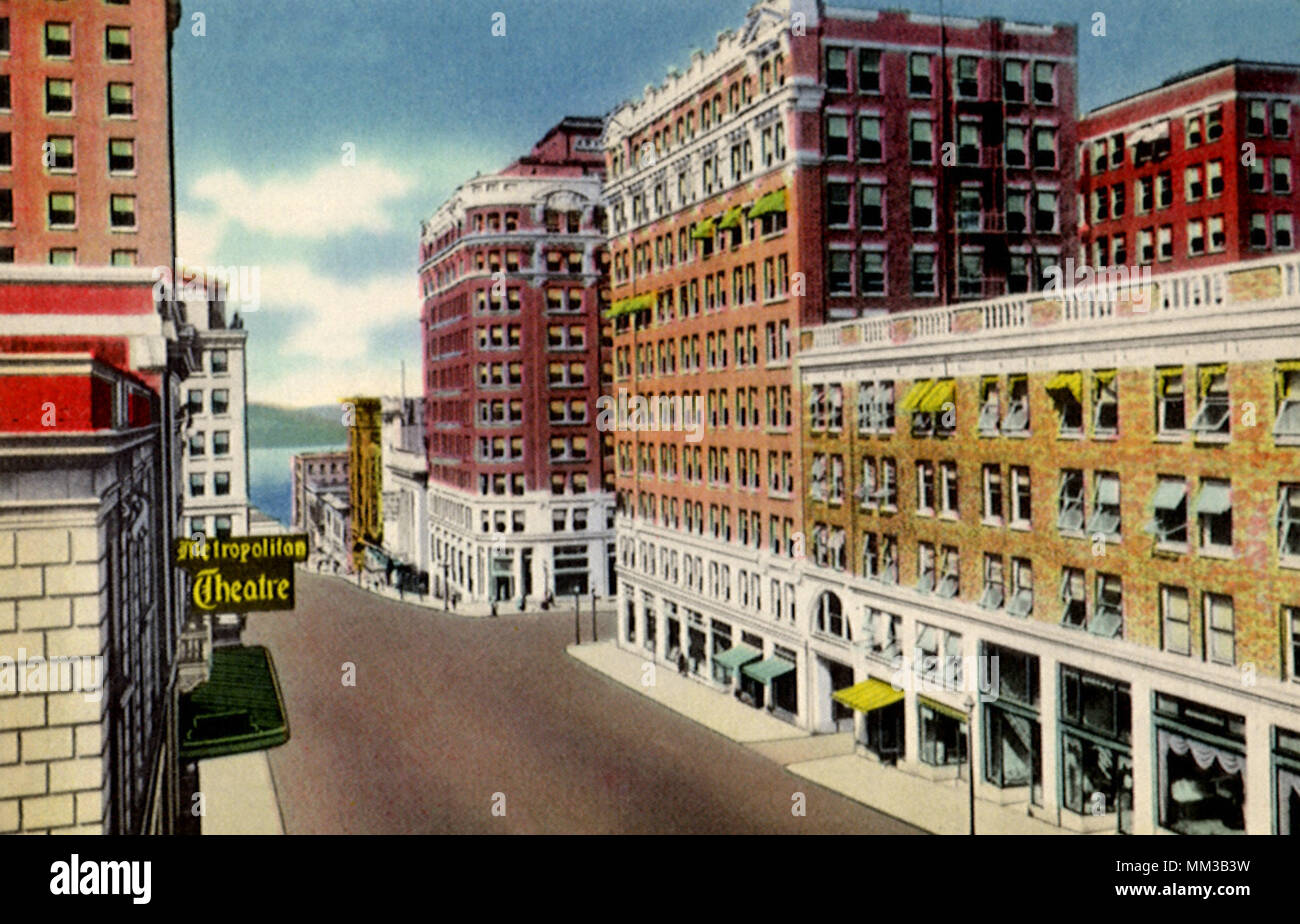 Metropolitan Center. Seattle. 1945 Stock Photo - Alamy