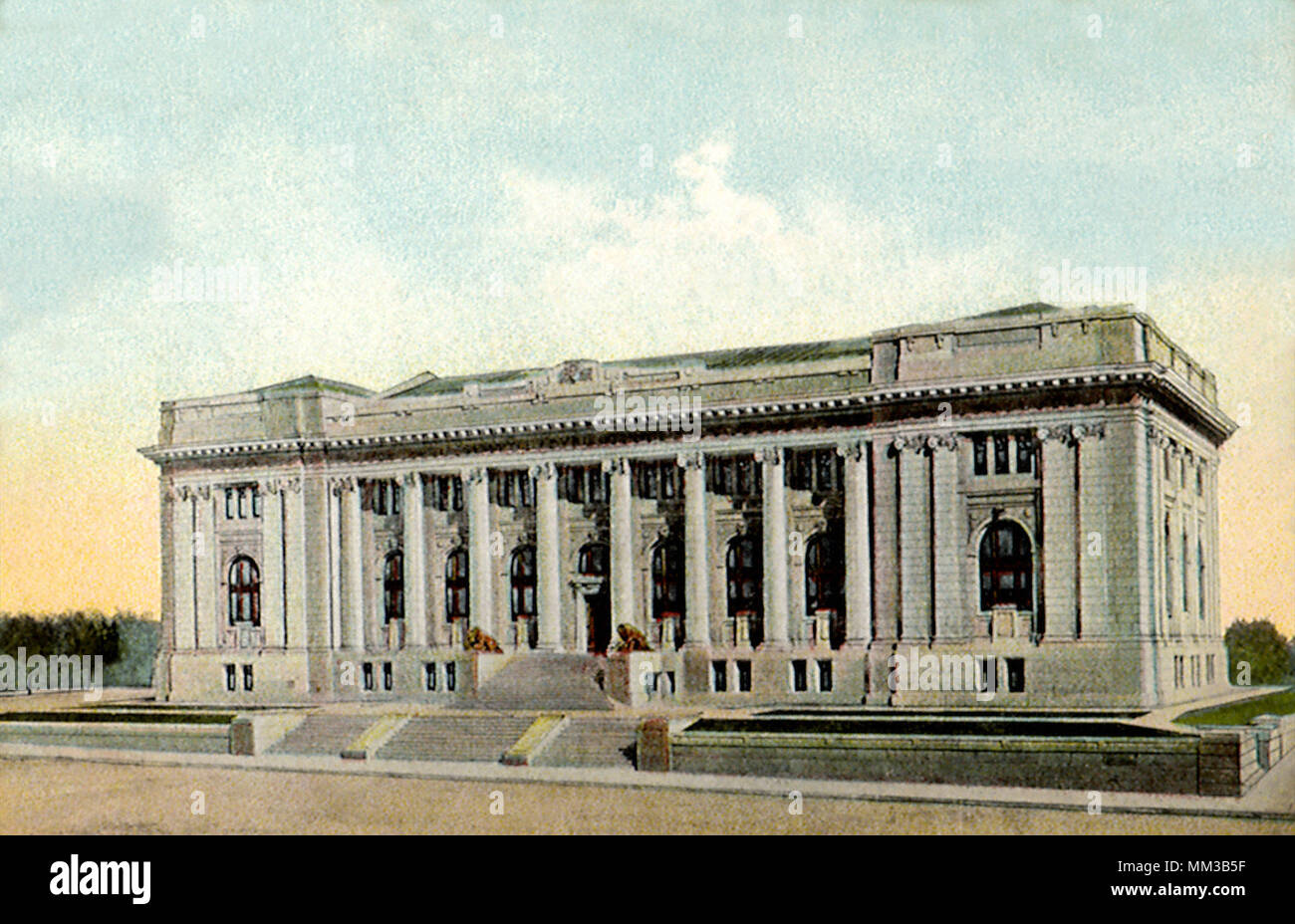 Public Library. Seattle. 1920 Stock Photo - Alamy